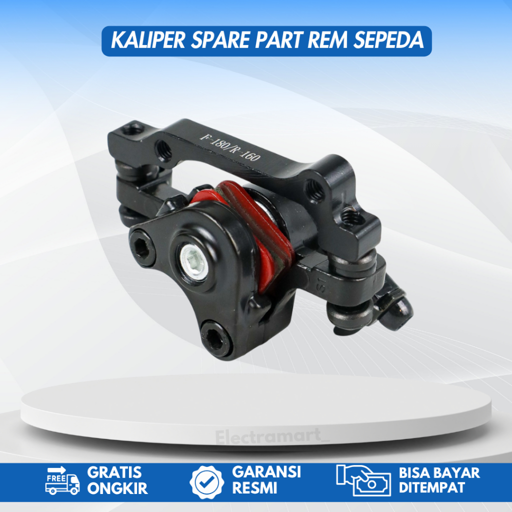 Jual Kaliper Spare Part Rem Sepeda Rear Disc Brake Caliper F180 R160 ...