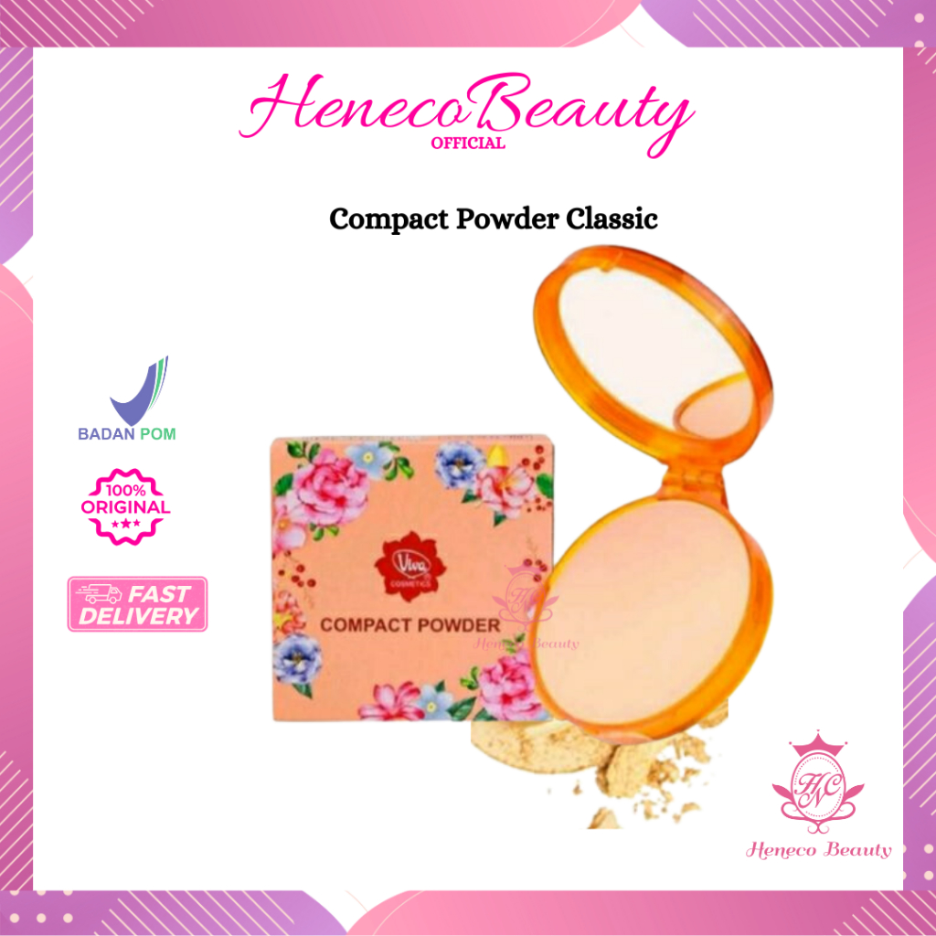 Jual VIVA Compact Powder 19gr - Bedak Padat Classic Standar ...