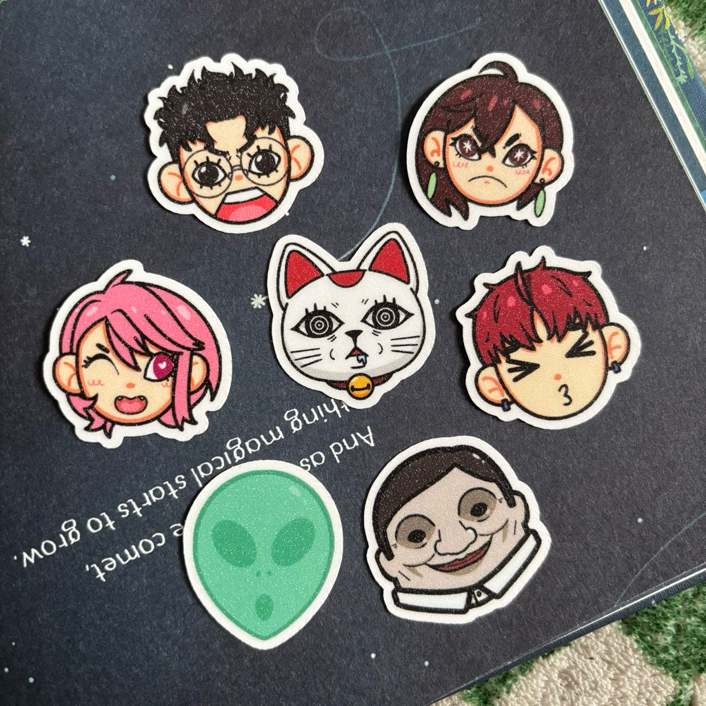 Jual STICKER DANDADAN ISI 7 Head Icon by Riannon Unicorn | Sticker ...