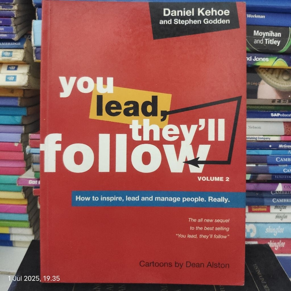 Jual BUKU YOU LEAD THEY II FOLLOW DANIEL KAHOE ORIGINAL | Shopee Indonesia