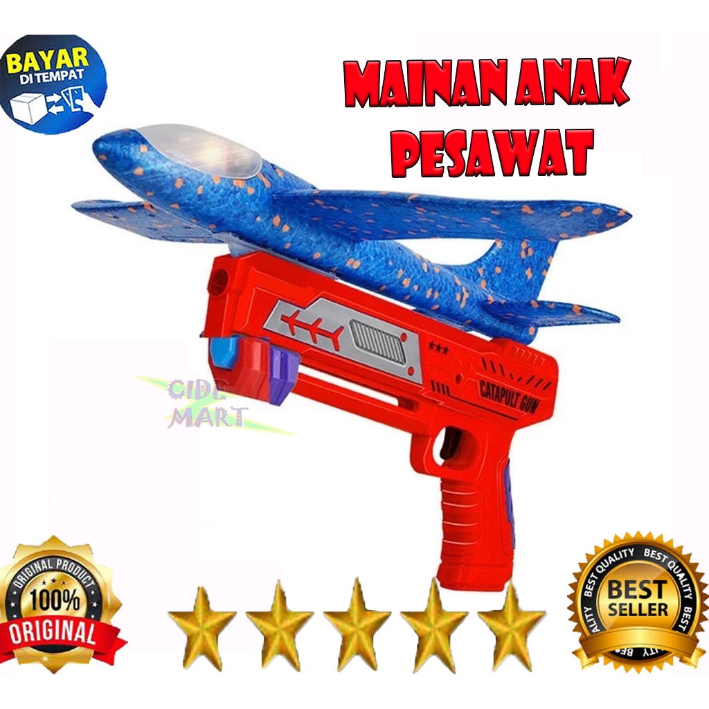 Jual MC Mainan Pistol Tembak Pesawat Terbang Plane Air Battle / Mainan ...