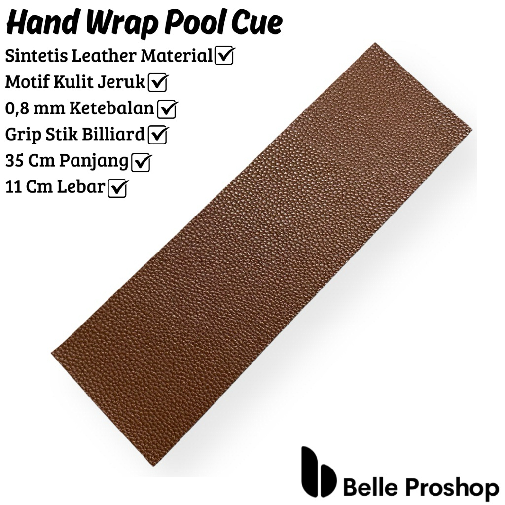 Jual Billiards Cue Grip - Grip Stik Billiard Sintetis Motif Kulit Jeruk ...
