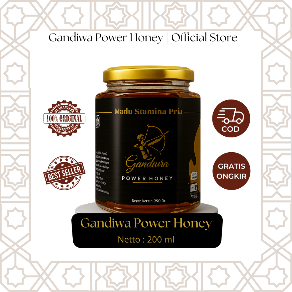 Jual 𝐆𝐀𝐍𝐃𝐈𝐖𝐀 𝐏𝐎𝐖𝐄𝐑 𝐇𝐎𝐍𝐄𝐘 𝐎𝐅𝐅𝐈𝐂𝐈𝐀𝐋 - 100% Madu herbal kesehatan pria ...