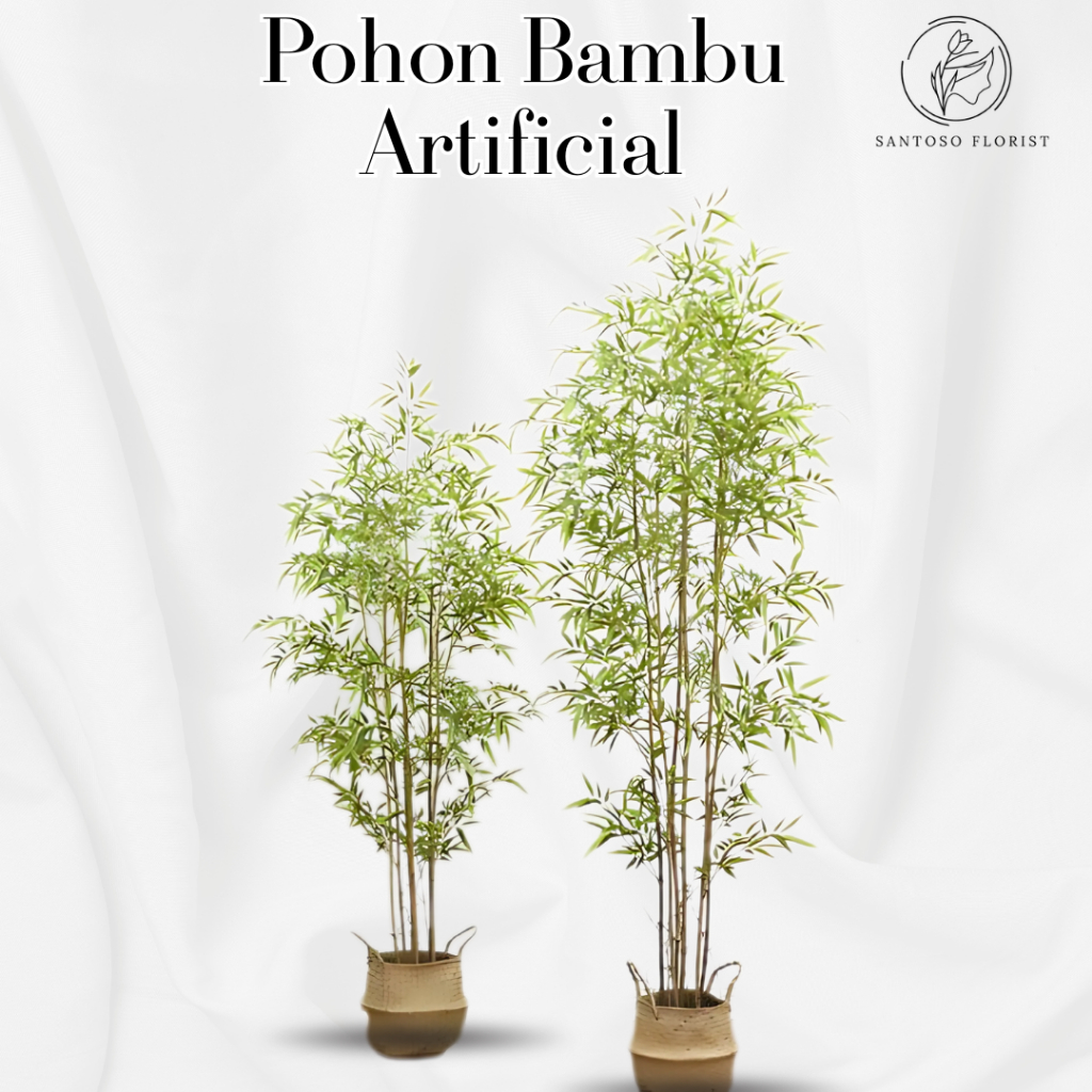 Jual Pohon Bambu Artificial 170cm pohon hiasan bunga dekorasi pohon ...
