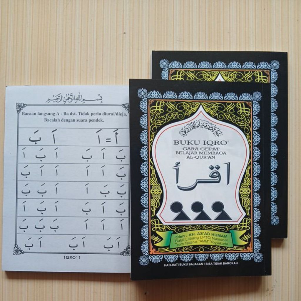 Jual IQRO' BESAR 1- 6 DIJAMIN ori 100% /iqrok/ikrok | Shopee Indonesia