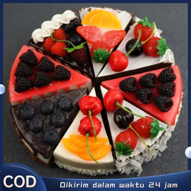 Jual Replika Cake Fake Cake Birthday Miniatur Chiffon Cake Cheese ...