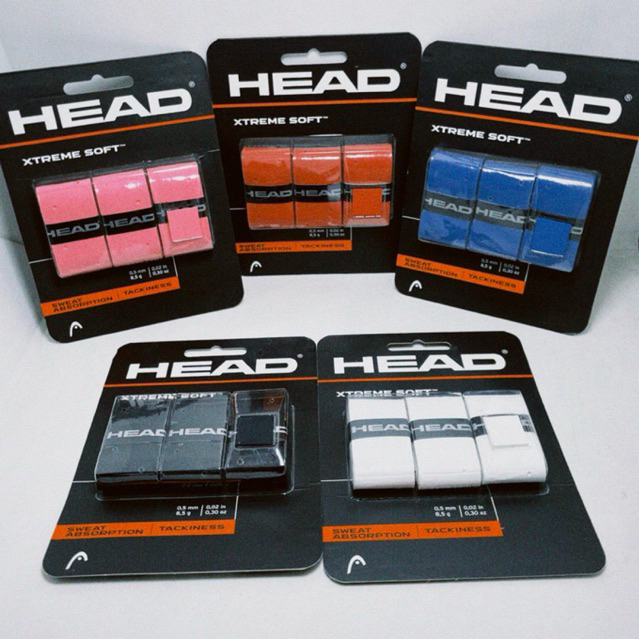 Jual Grip Head Overgrip Head Xtreme Soft Grip Head Original | Shopee ...