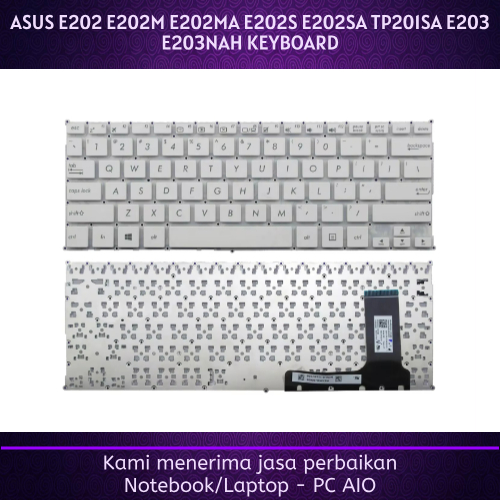 Jual ASUS E202 E202M E202MA E202S E202SA TP201SA E203 E203NAH Keyboard ...