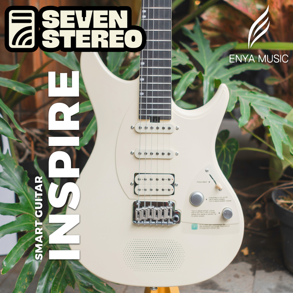 Jual Enya Inspire Smart Guitar Electric Enya Inspire Plus Bag Plus ...