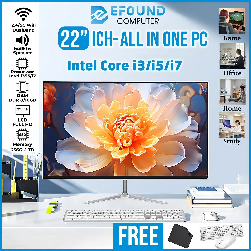 Jual PC All-in-One Intel Core i3/i5/i7 – Super Tipis, Full HD 22 inch ...