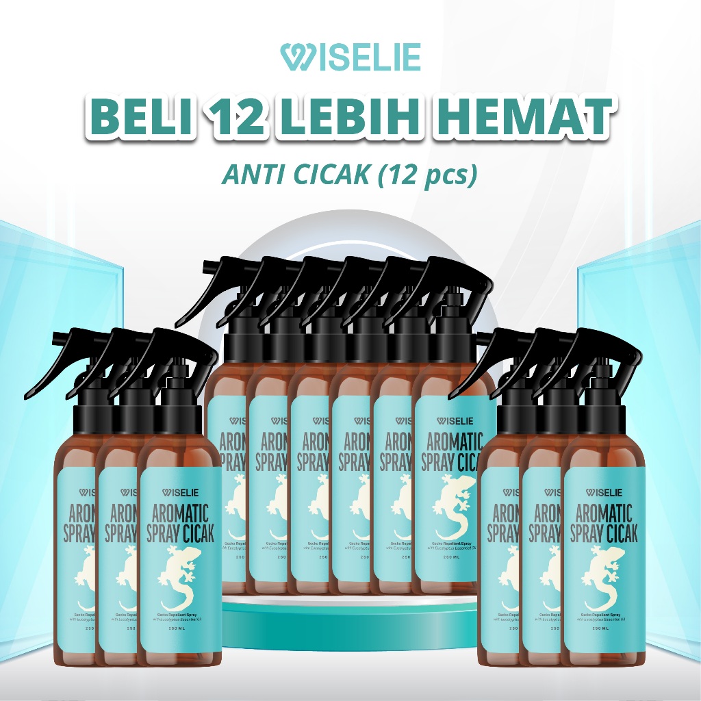 Jual Wiselie Bundling 12 pcs Aromatic Spray Pengusir Hama Semut Kecoa ...