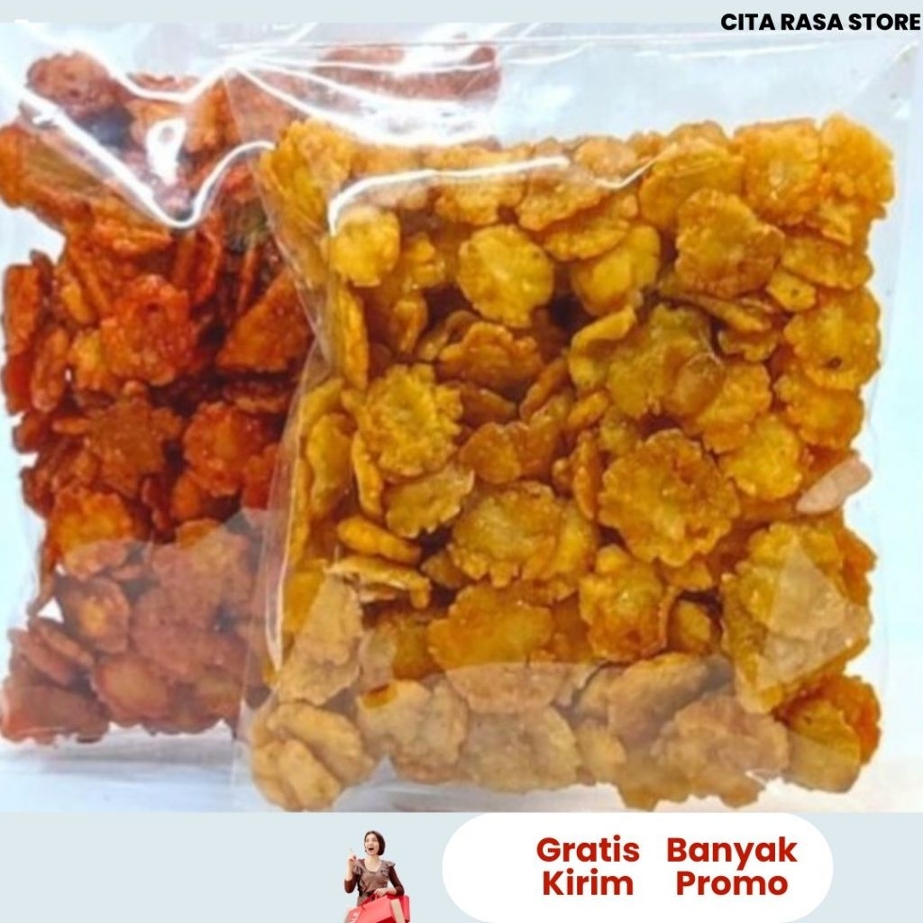 Jual Emping Melinjo Manis Mini Kemasan 500gr | Shopee Indonesia