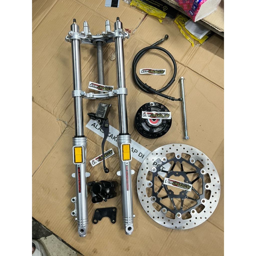 Jual Shock skok sok depan win cakram paket pengereman win | Shopee ...