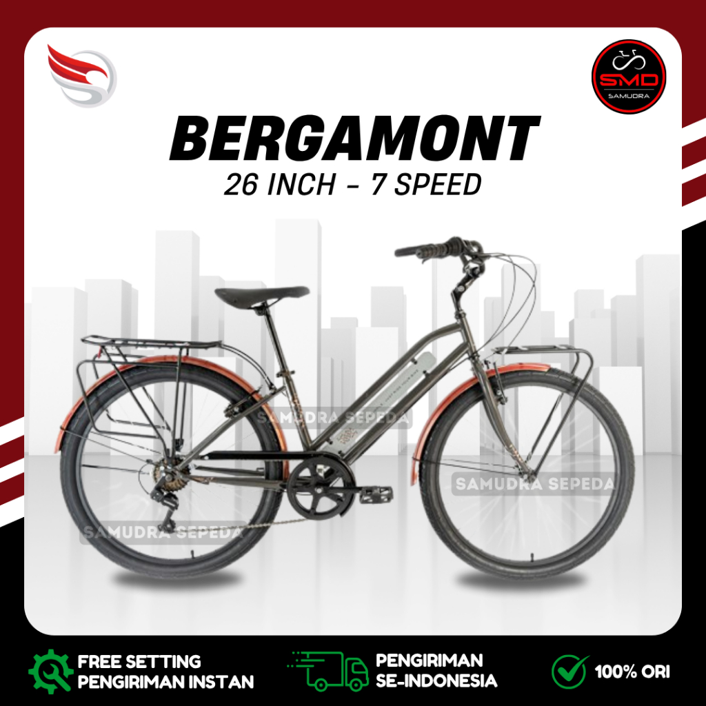 Jual Sepeda Touring Classic Retro 26 Element Bergamont 7s Shimano Murah ...