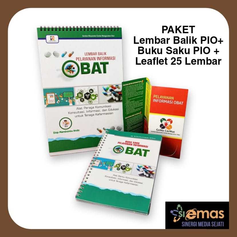 Jual Buku Farmasi | Pelayanan Informasi Obat | Buku Lembar Balik PIO | Buku Apotek | Leaflet PIO ...