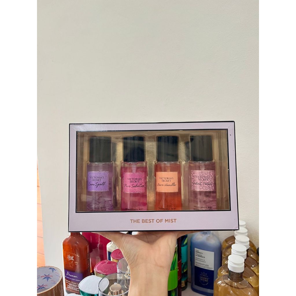 Jual Victoria's Secret Gift Set Body Mist Travel | Shopee Indonesia