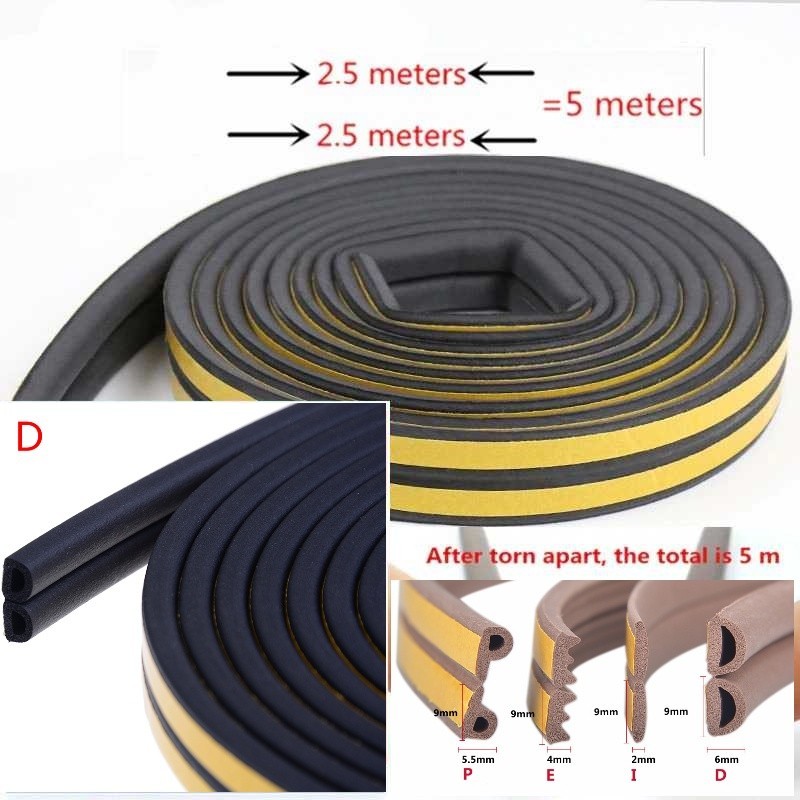 Jual List Peredam Pintu Jendela Kedap Suara Ruangan Door Seal List ...