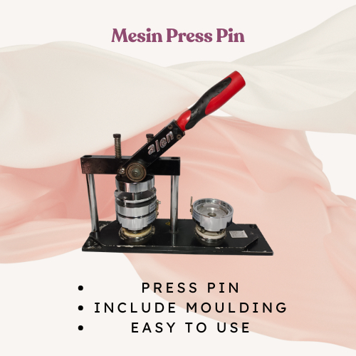 Jual Mesin Press Pin Talent / 1 Set Mesin Press Pin / Talent Press Pin ...
