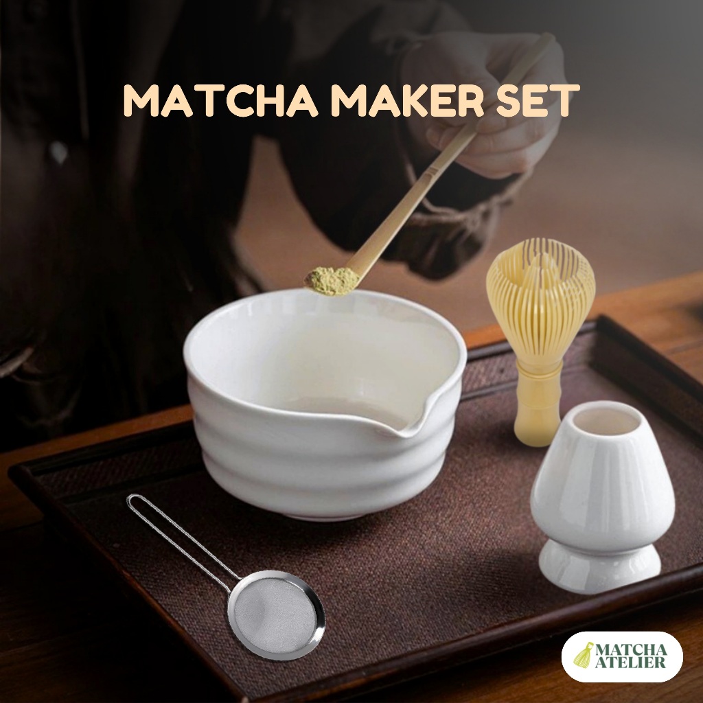 Jual Matcha Atelier Set Matcha Maker 5in1 - Paket Lengkap Alat Membuat ...