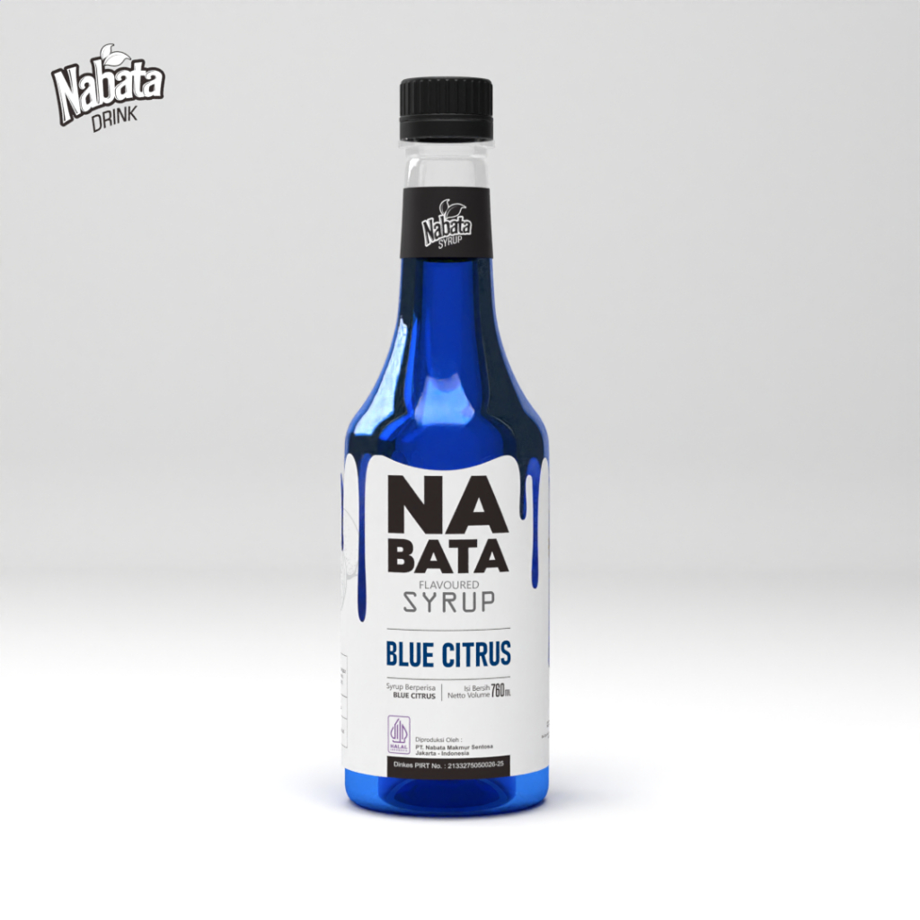 Jual Blue Curacao Syrup 760ml Premium Nabata| Blue Lagoon Syrup | Sirup ...