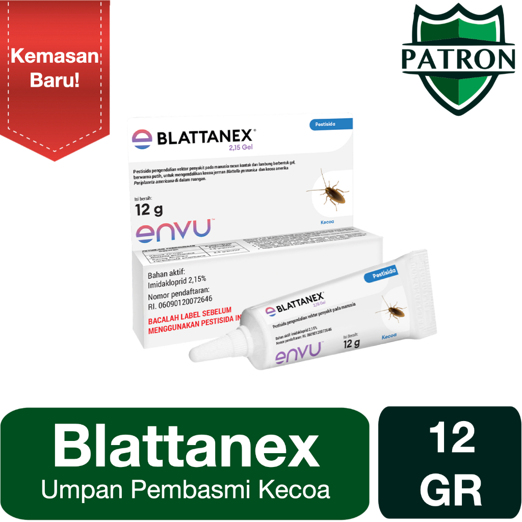 Jual Blattanex Gel - Umpan Pembasmi Kecoa - Anti Kecoa - Racun Kecoa ...