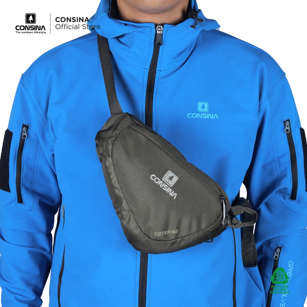 Jual Consina Totense Tas Selempang Sling Bag | Outdoor Travel Gunung ...