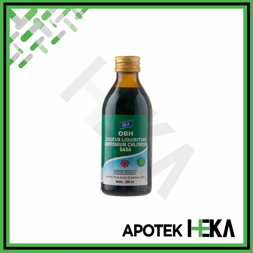 Jual OBH Ika 200 ml - Obat Batuk Hitam Batuk Berdahak [TANGERANG ...