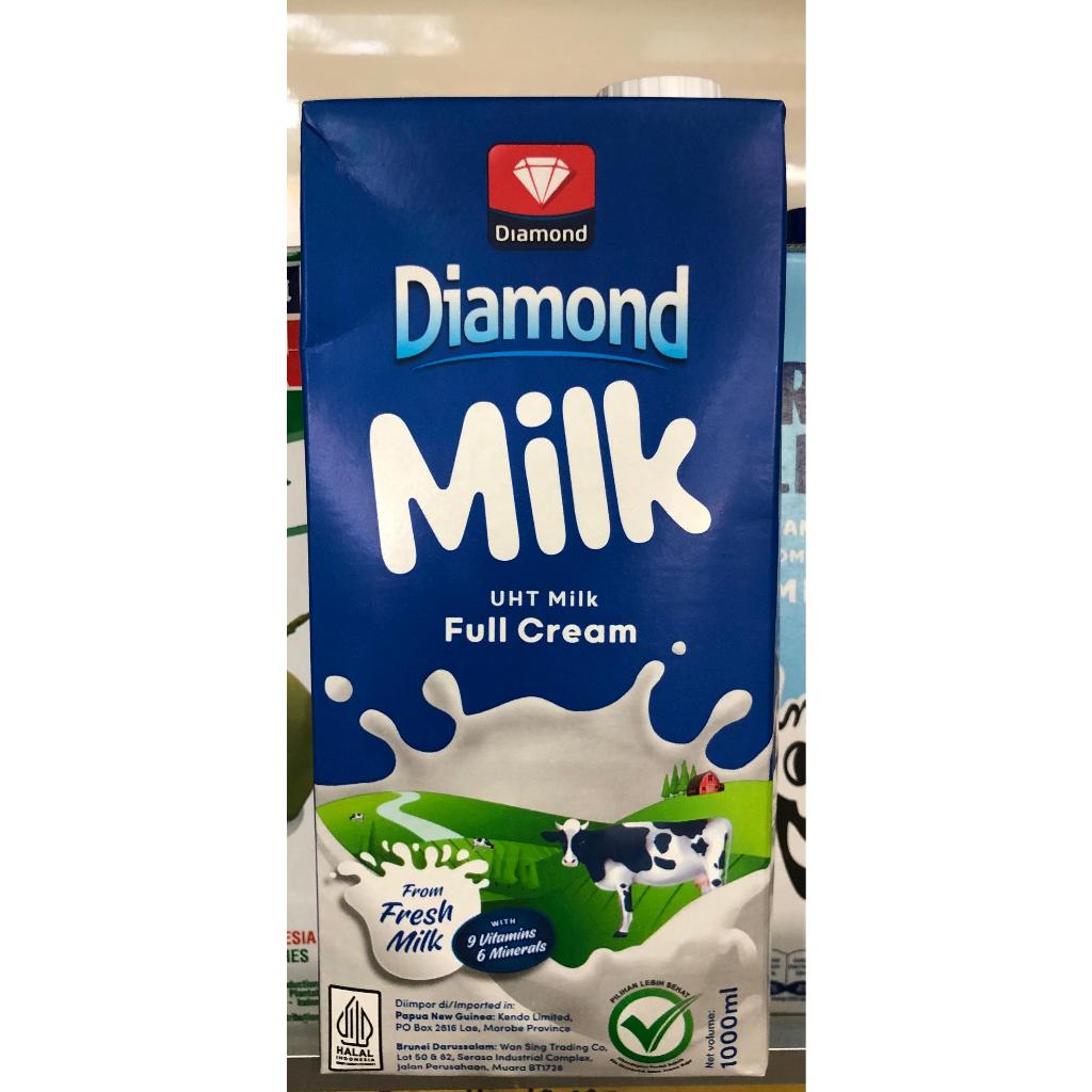 Jual Diamond Milk Full Cream 1 liter | Diamond UHT Milk | Susu Diamond ...