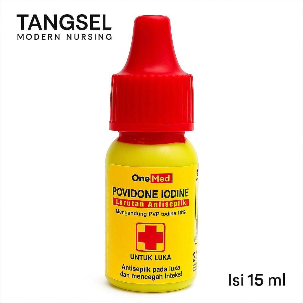 Jual Povidone Iodine Onemed 15ml / Povidone Iodine 15ml Onemed ...