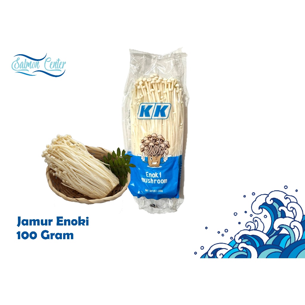 Jual Jamur Enoki | Enoki Mushroom 100 Gram | Shopee Indonesia