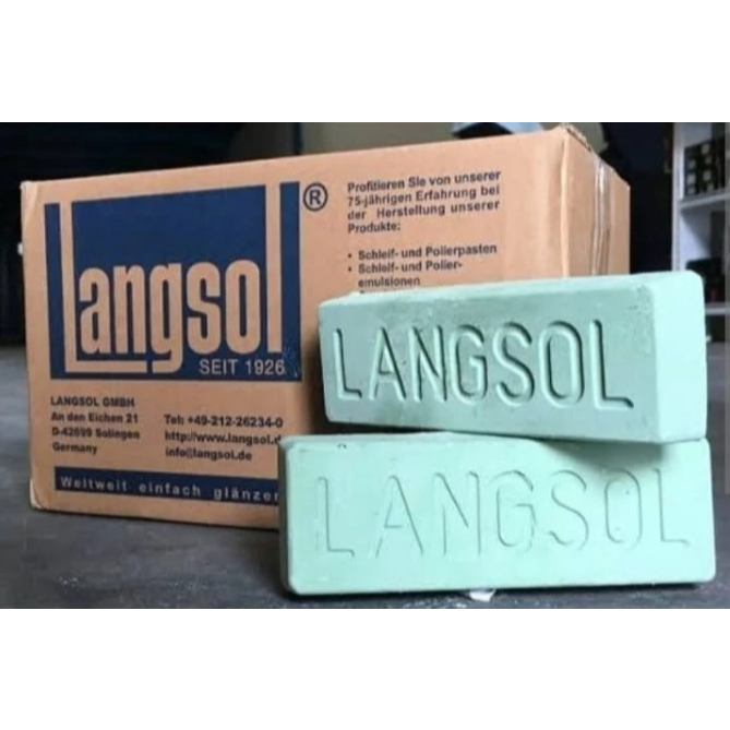 Jual Metal Polish LANGSOL Hijau / Sabun Poles Stainless / Langsol Batu ...