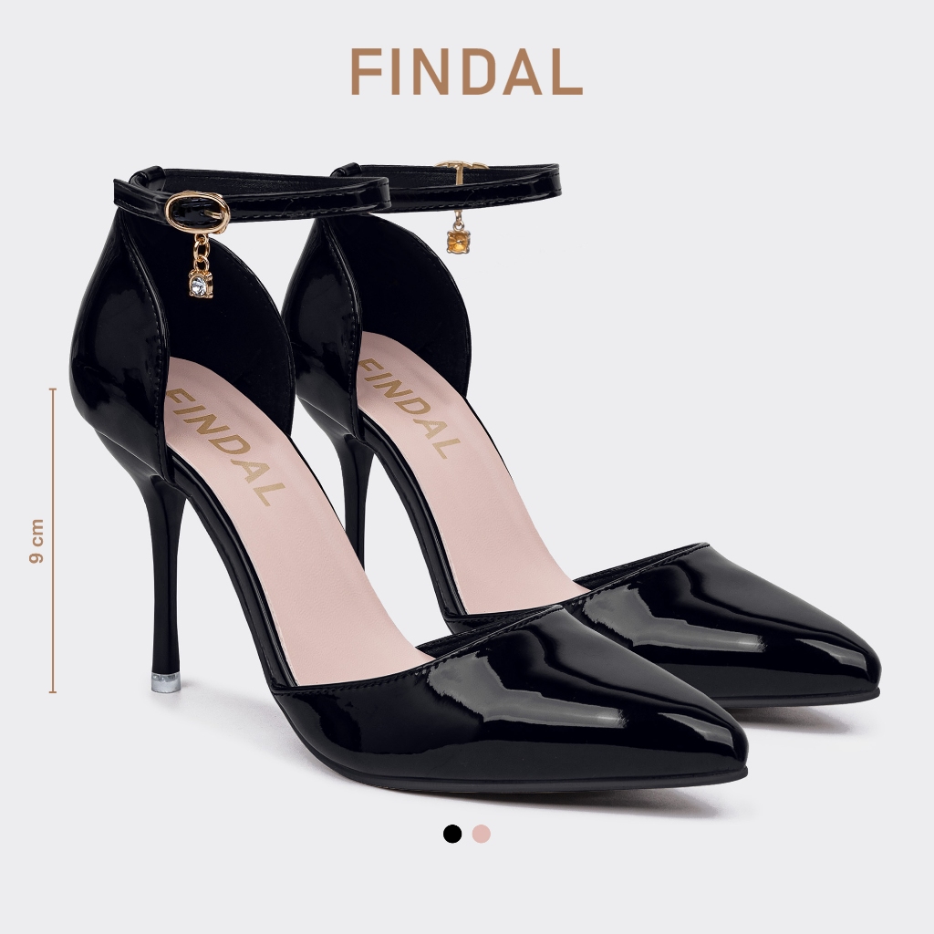 Jual FINDAL High Heels Wanita Sepatu Hak Tali Ankle Strap Tinggi HI-040 ...