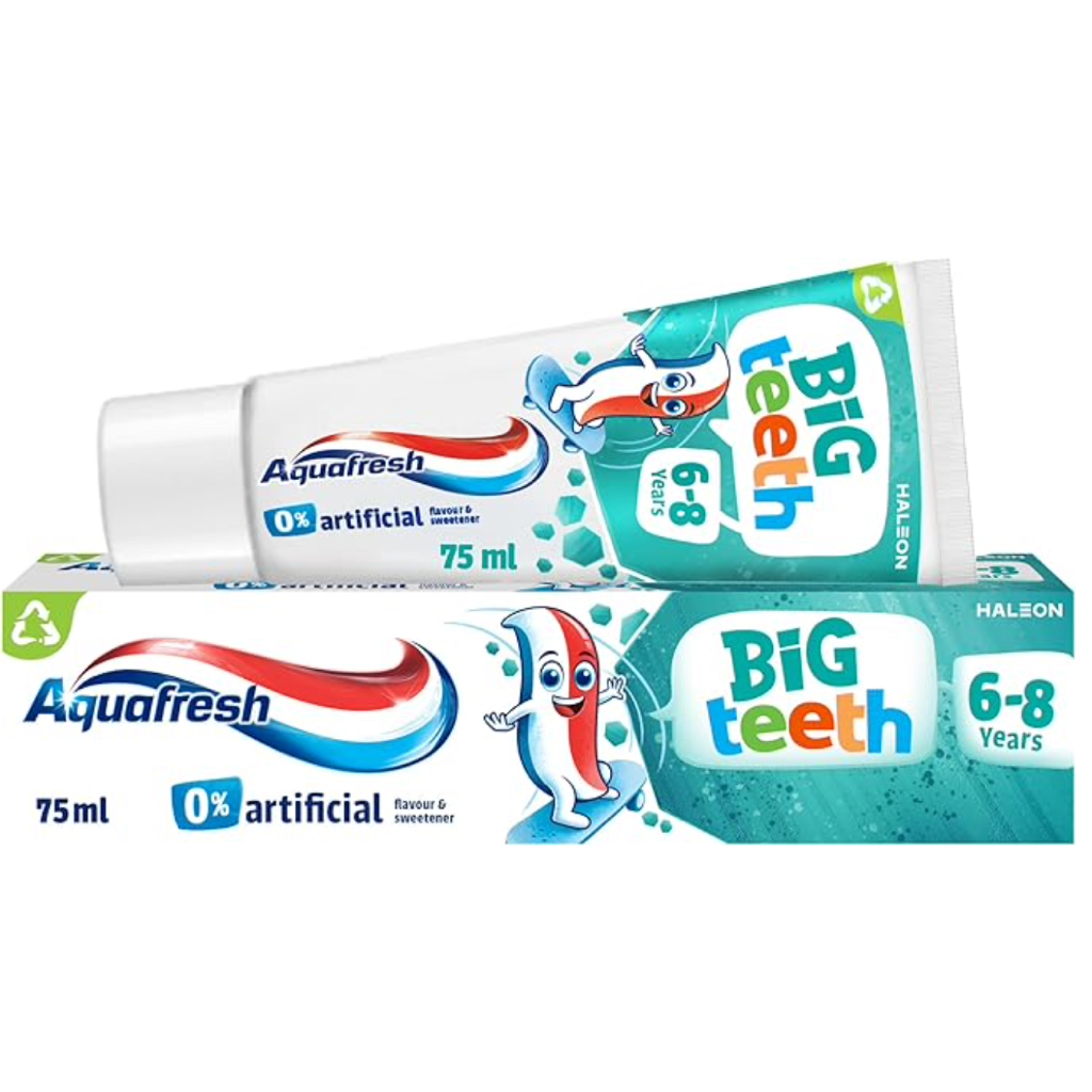Jual AQUAFRESH Big Teeth Kids Toothpaste For 6-8 Years Old Lasting ...