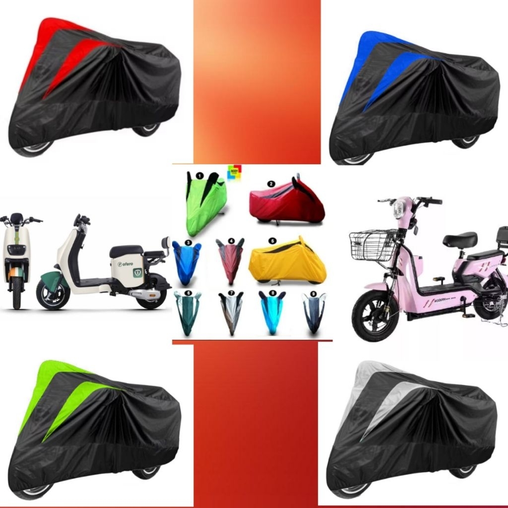 Jual Sarung cover sepeda listrik motor listrik MTB road bike gunung ...