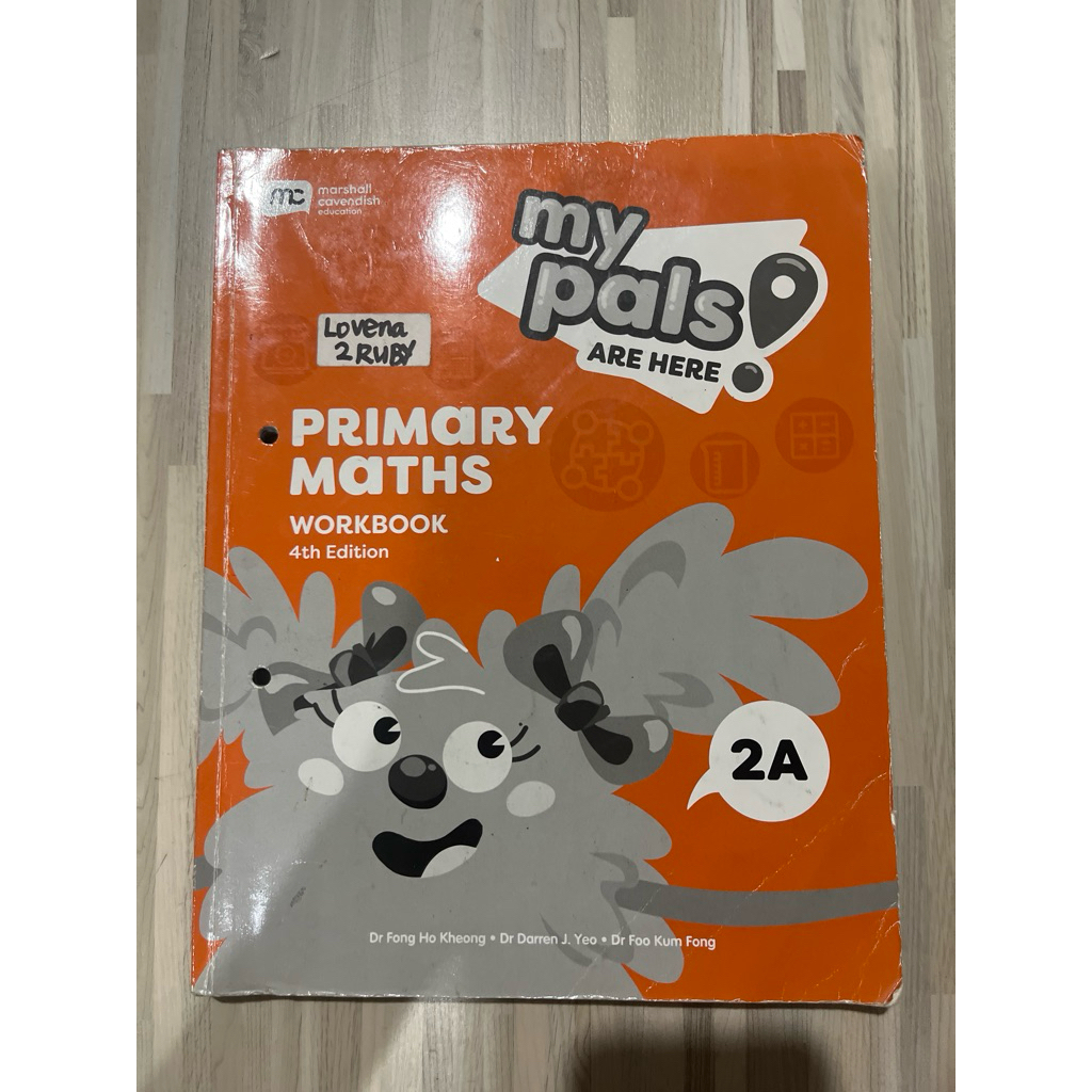 Jual Buku Primary Maths 2A 2B Workbook 4th Edition My Pals are Here ...
