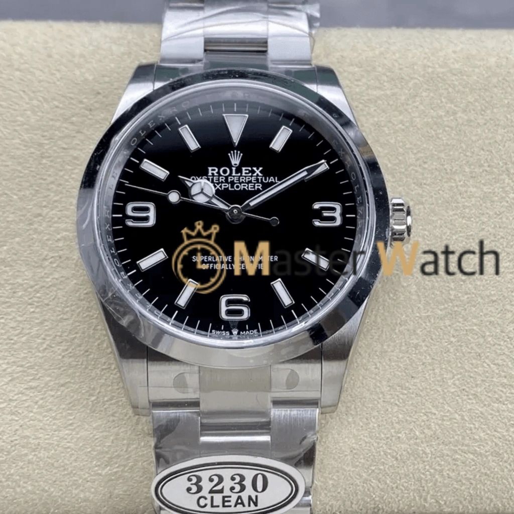 Jual Rolex Explorer Black Dial SS Bracelet 36mm 124270 Original Clean ...