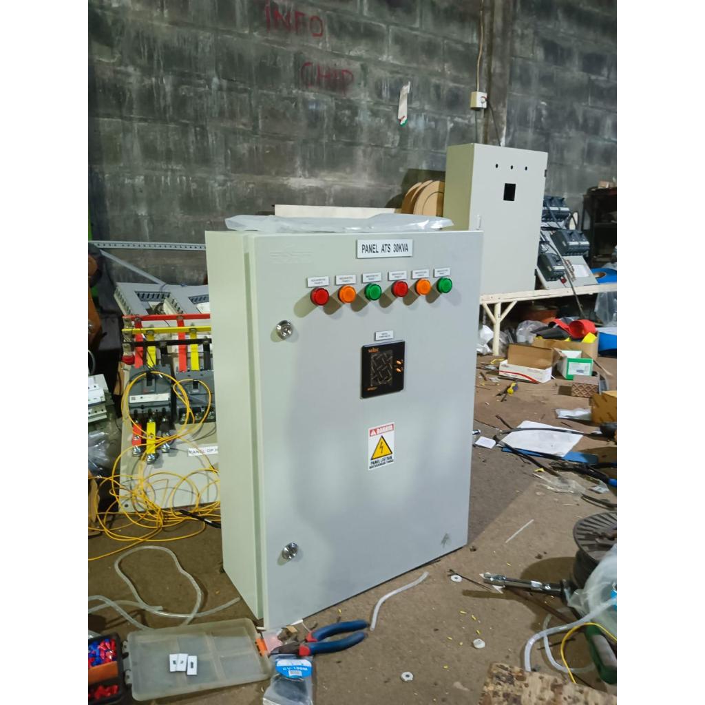 Jual PANEL ATS 50KVA SOCOMEC Motorized COS 4P 80A | Shopee Indonesia