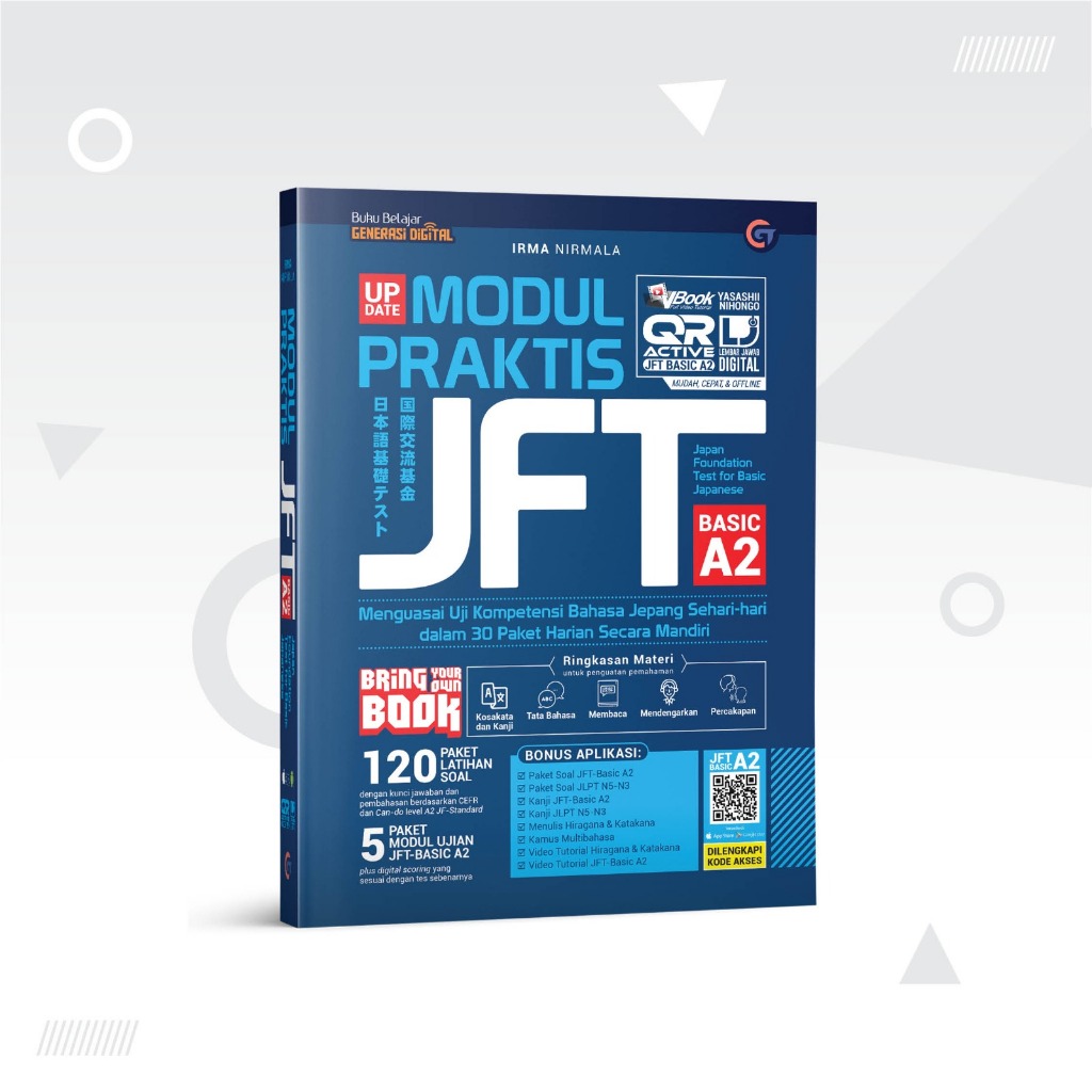 Jual Buku ORIGINAL Modul Praktis JFT Basic A2: Japan Foundation Test ...