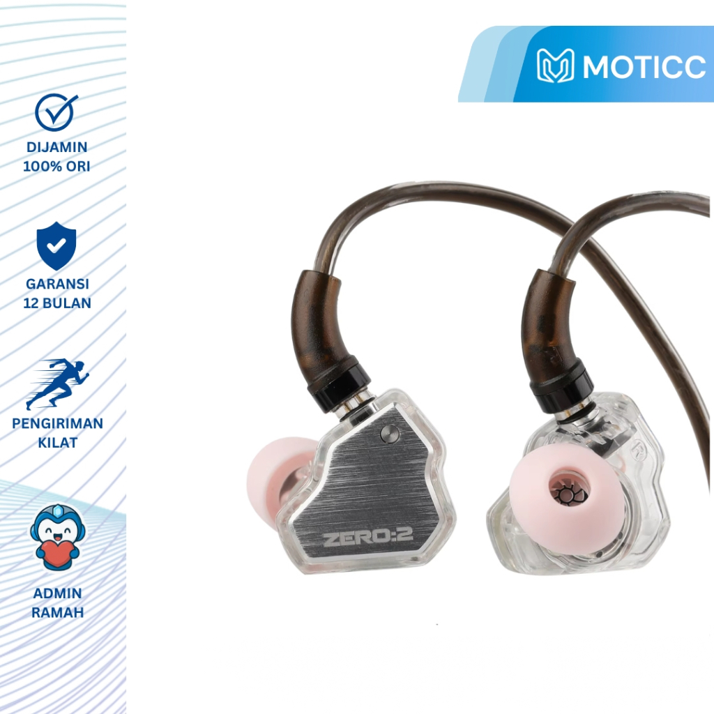 Jual 7HZ x Crinacle Zero 2 Dynamic Driver In-Ear Earphone Monitor IEMs ...