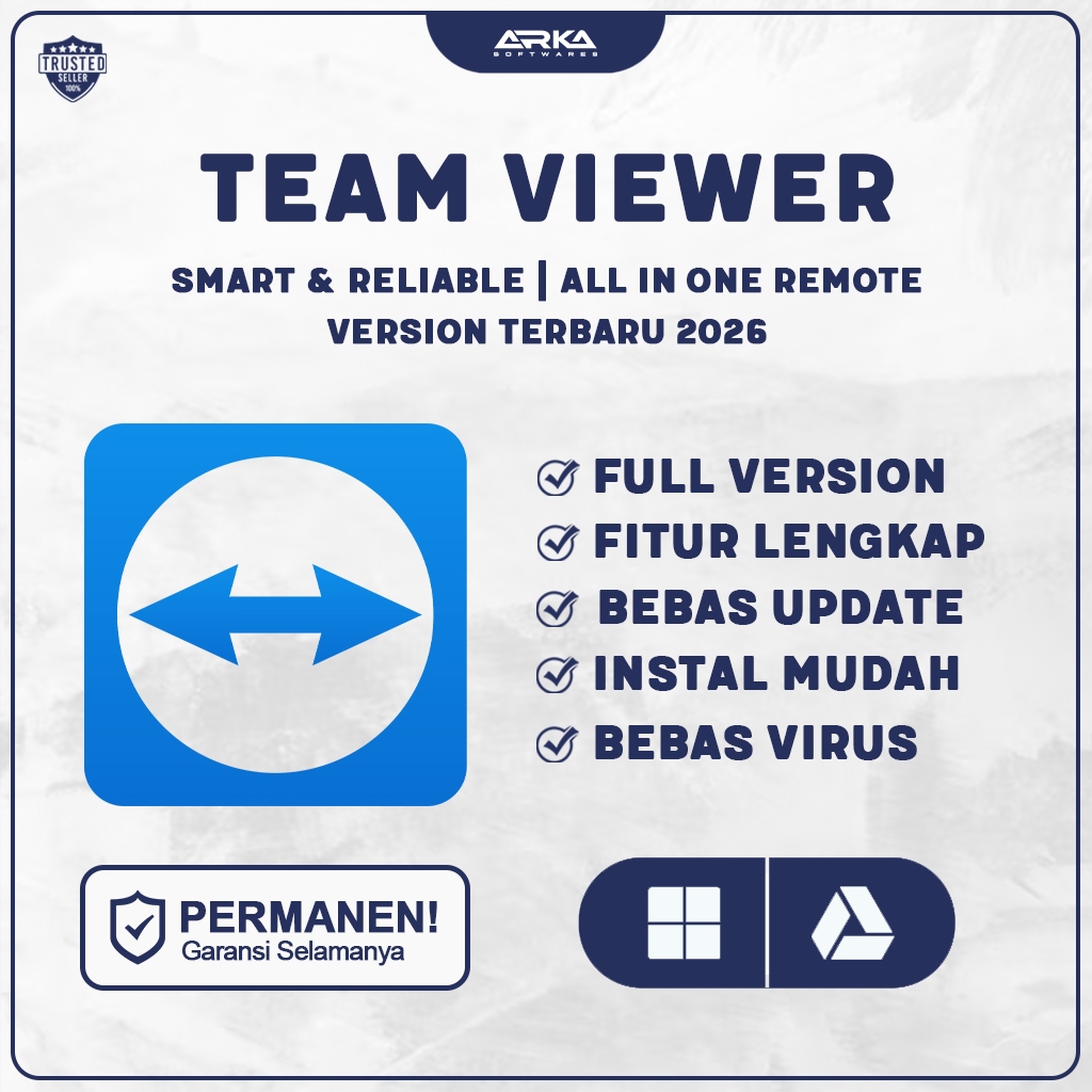 Jual TeamViewer 2026 Full Version Original Lifetime + Panduan Instalasi (WIN) | Shopee Indonesia