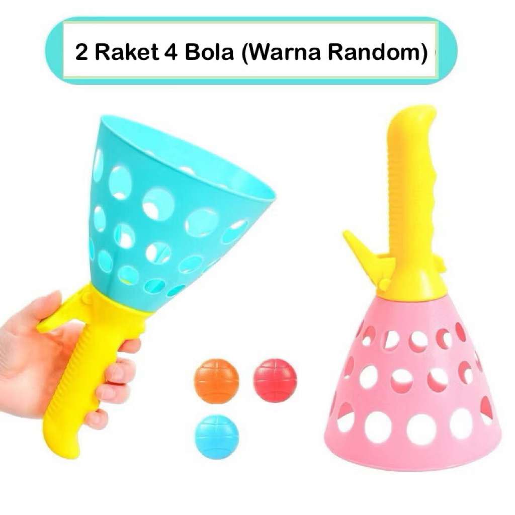 Jual Catch Ball Game/Mainan Tangkap Bola/Mainan Edukasi/Mainan Anak ...