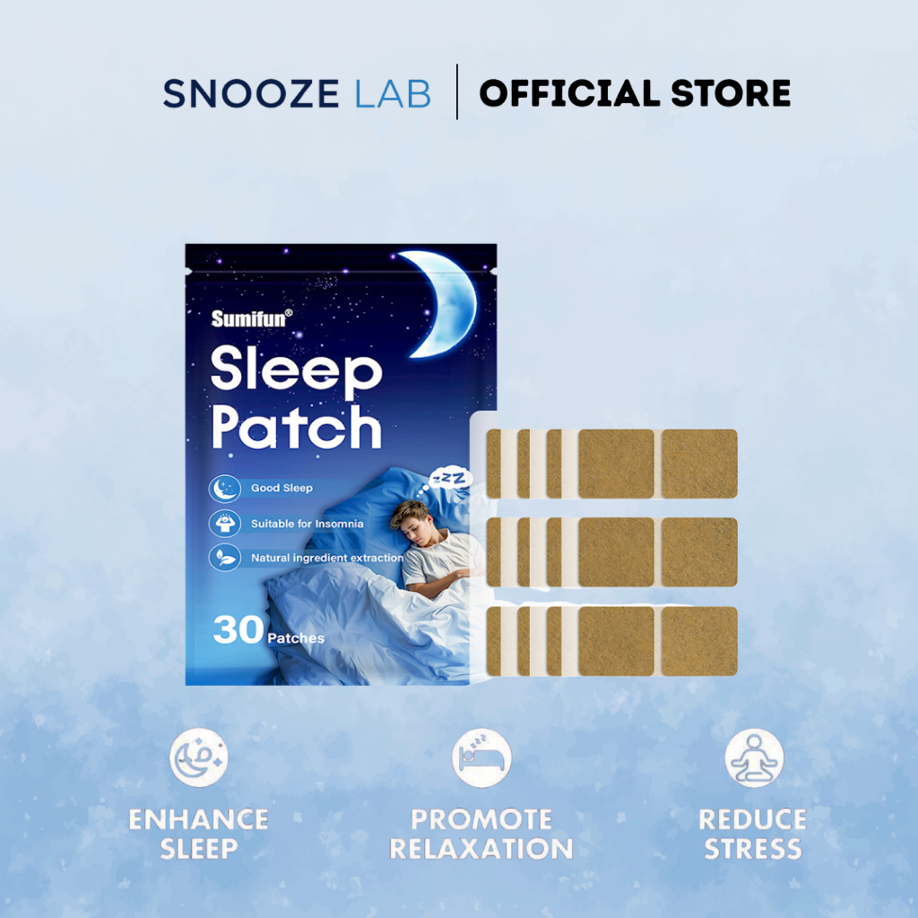 Jual Snooze Lab Sleep Patch 30pcs Good Night Sleep Patch Plester Tidur ...