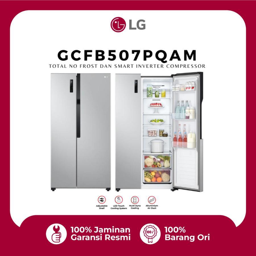 Jual KULKAS LG GCFB507PQAM KULKAS SIDE BY SIDE GC-FB507PQAM GC-FB507 ...