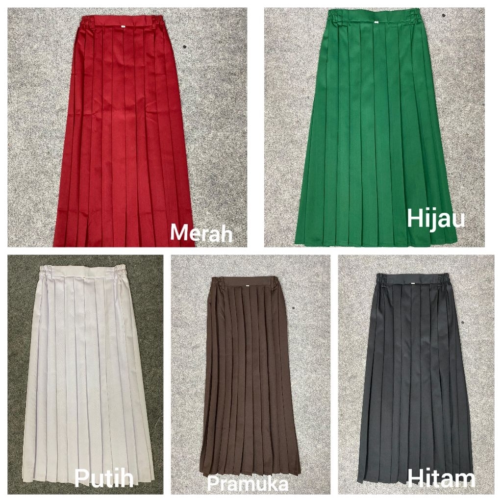 Jual ROK RAMPEL ANAK SEKOLAH SD/MI FUUL RAMPEL WARNA MERAH - PUTIH ...
