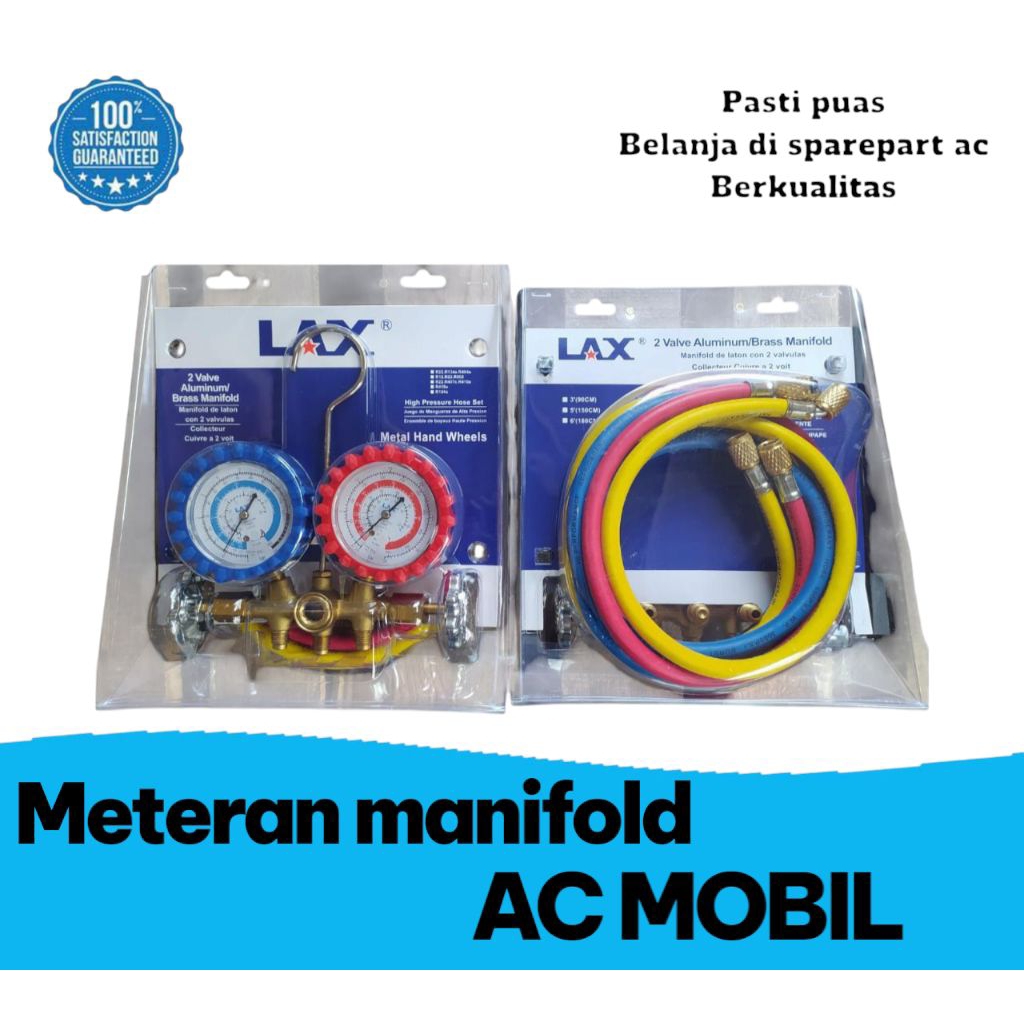 Jual meteran manifold ac mobil meteran manifold ac rumah meteran set ...