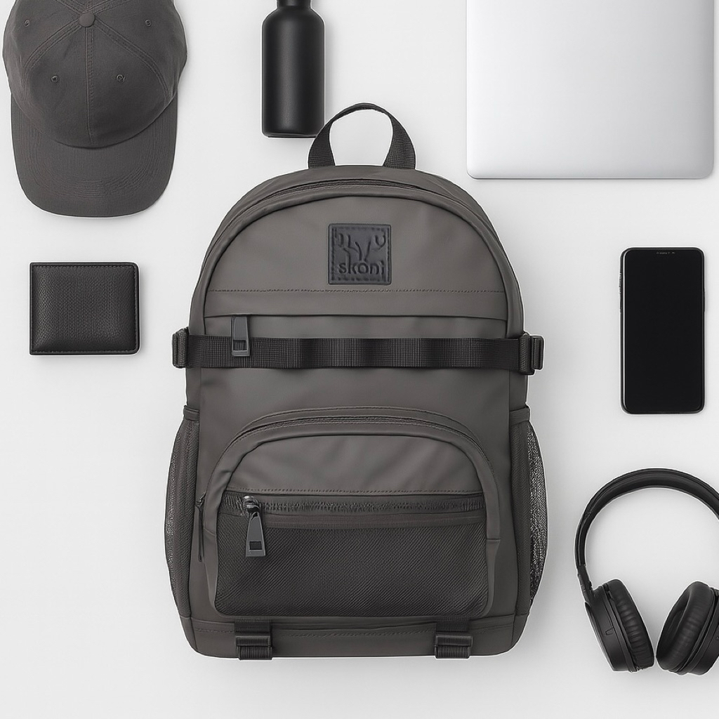 Jual Scoop Ransel / Backpack Pria Skont - Sophisticated Travel Hitam ...