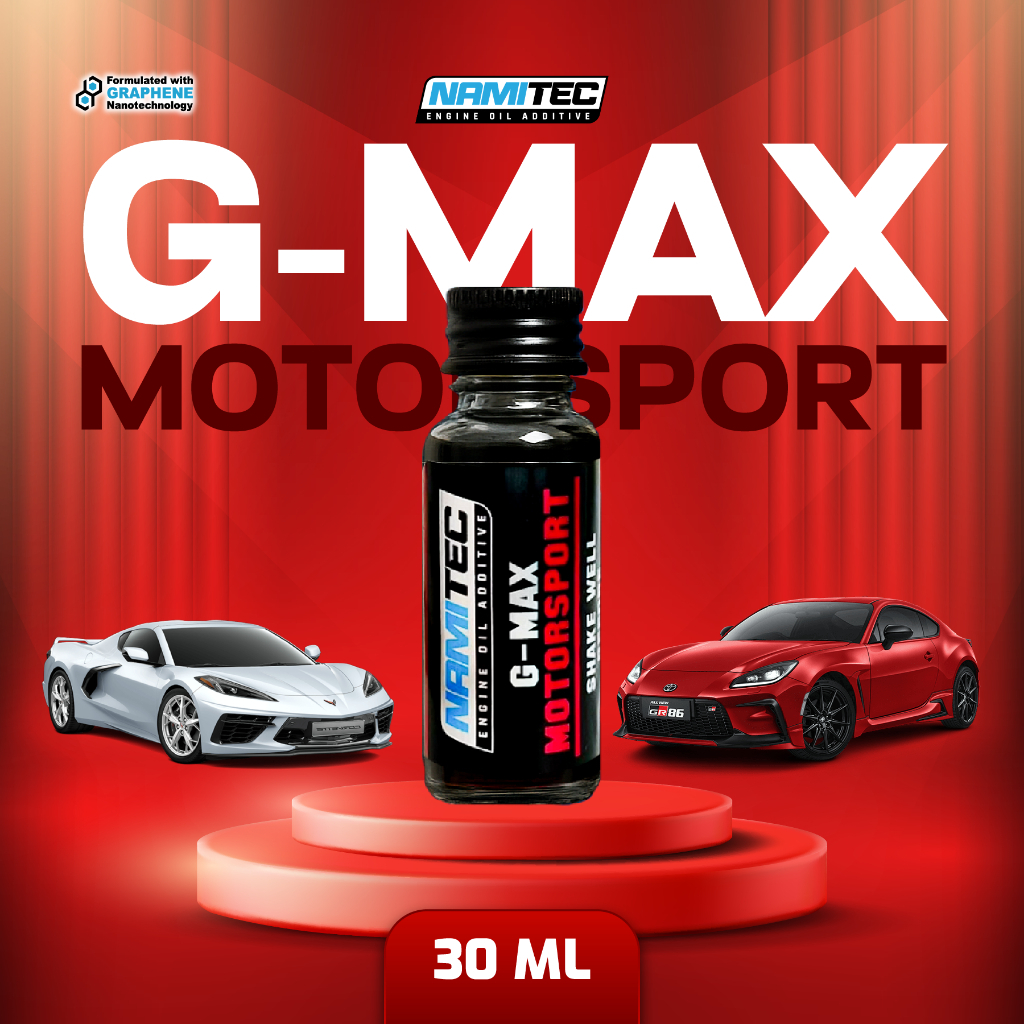 Jual Aditif Oli - Namitec G-Max Motorsport - Engine Oil Additive 30 ml ...