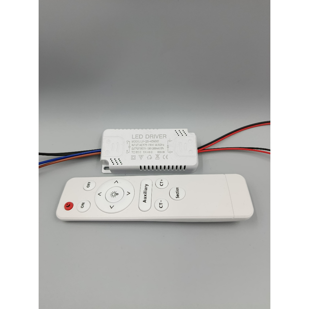Jual Trafo LED DRIVER CONTROL 3 CAHAYA IC Led 4 Kabel + Socket Travo ...