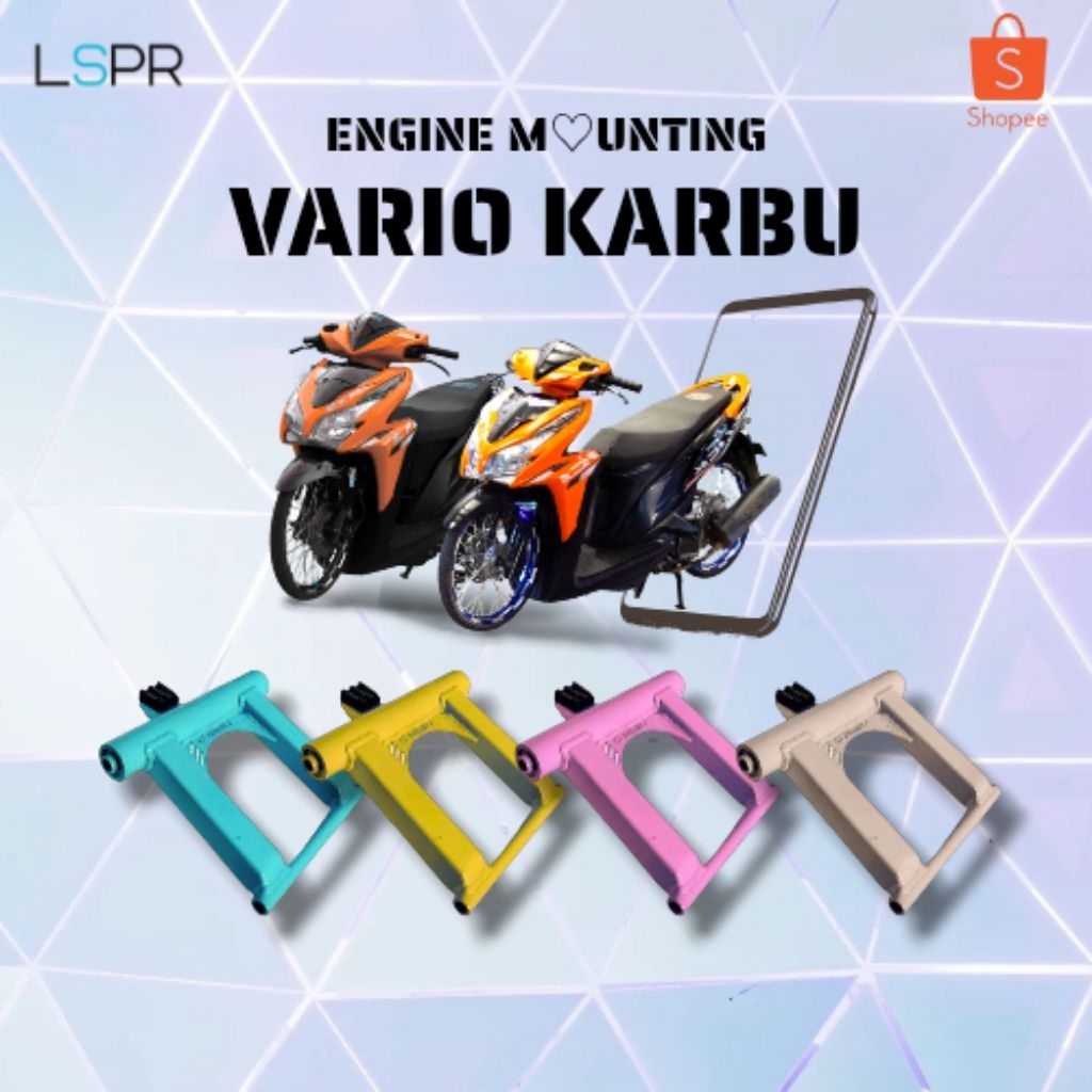 Jual LSPR Engine Mounting VARIO KARBU | Shopee Indonesia