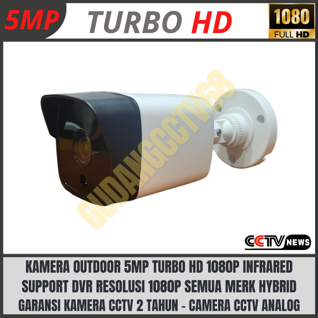 Jual KAMERA CCTV OUTDOOR 5MP TURBO HD 1080P IR SONY INFRARED SUPPORT ...